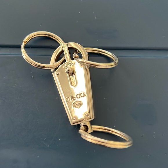 Tiffany & Co. | Accessories | Tiffany Co 837 Valet Key Ring Chain In ...
